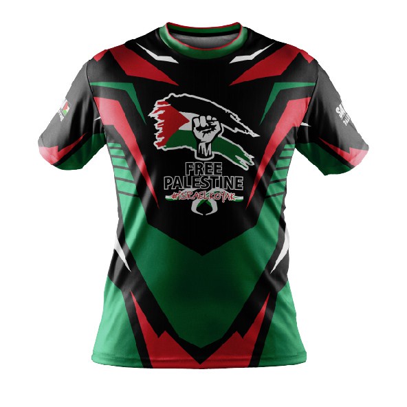 [READY STOCK] Gaza Jersey AMAL Free Palestine Shirt Israel Ripped ...