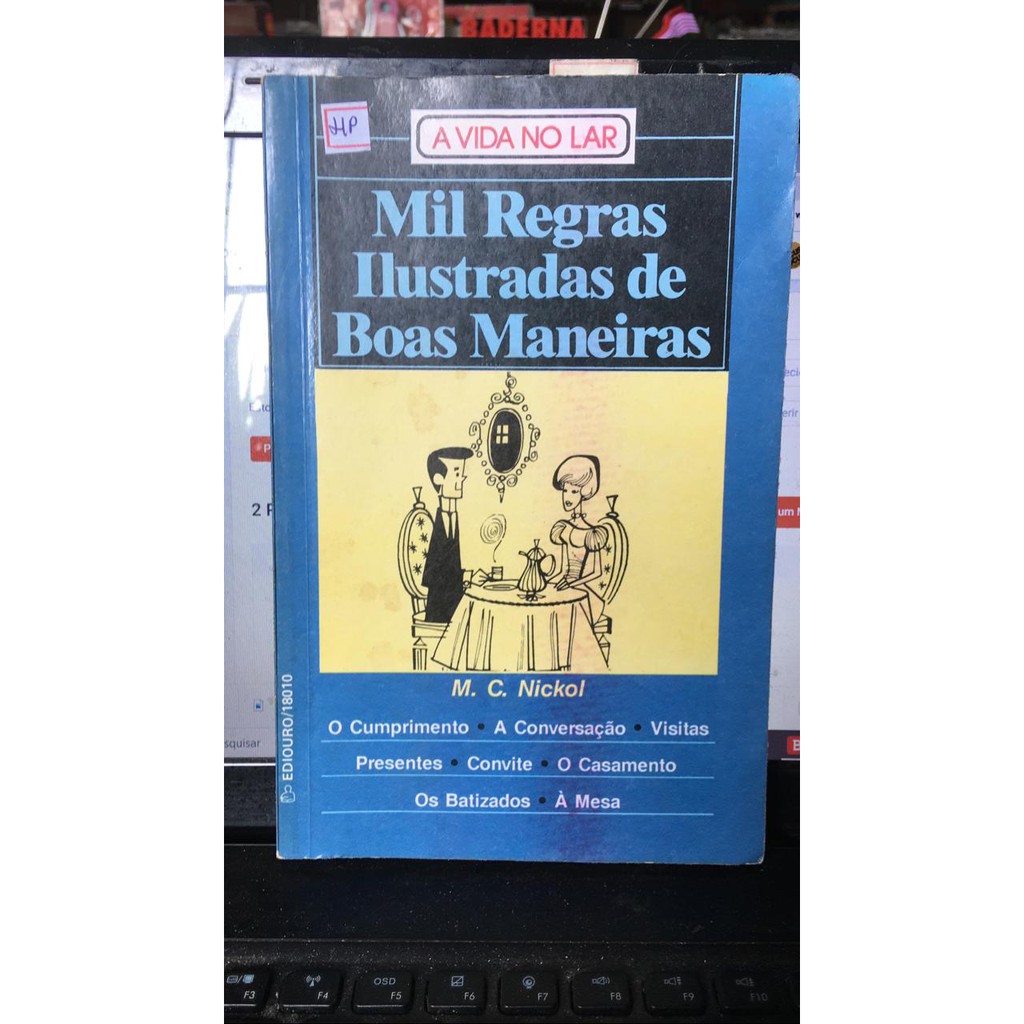 Mil Regras Ilustrada de Boas Maneiras - Maria do Carmo Nickol | Shopee ...