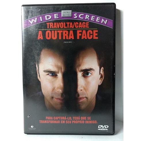 DVD A Outra Face - John Travolta / Nicolas Cage - Original | Shopee Brasil