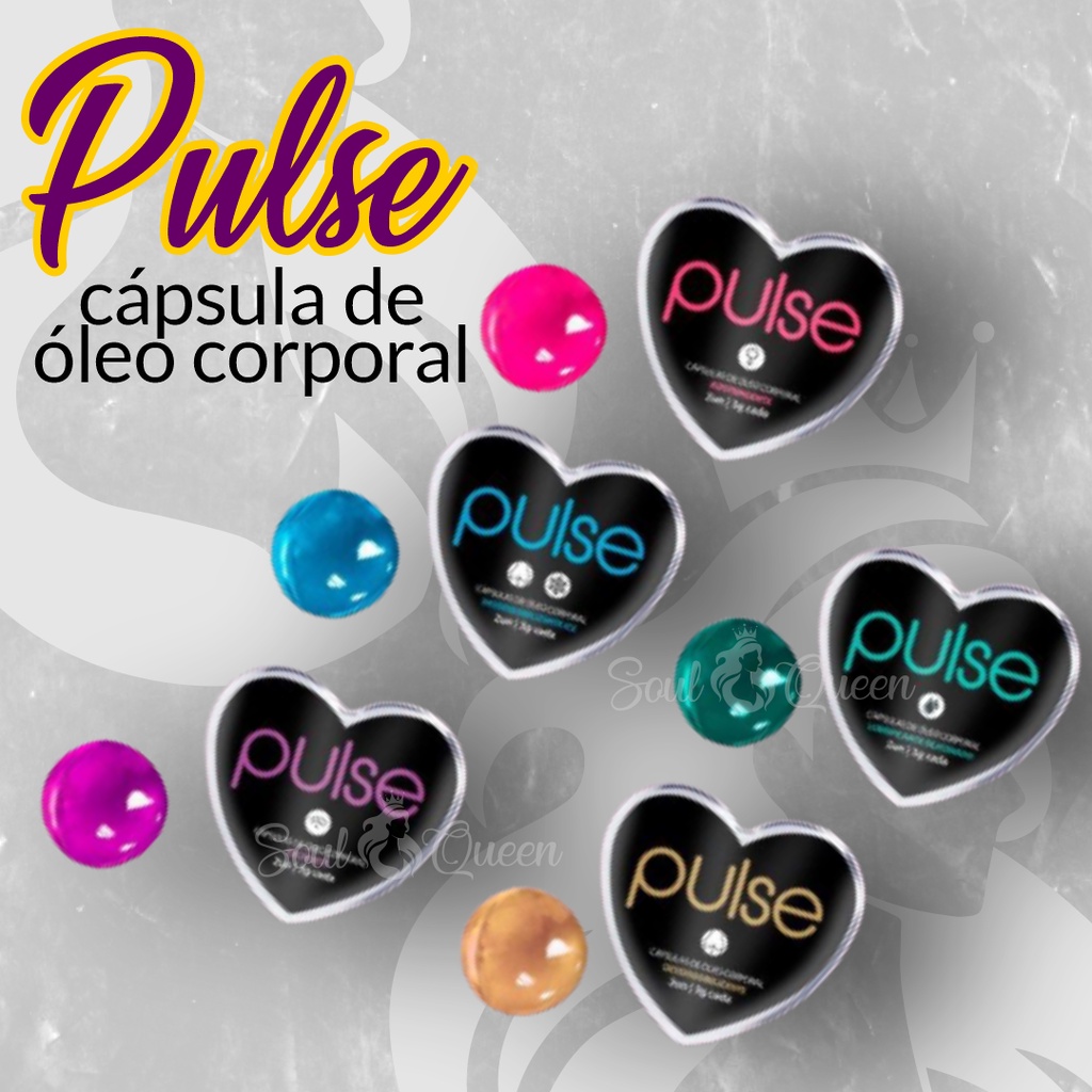 Pulse Cápsulas de Óleo Corporal - Varios Sabores | Shopee Brasil
