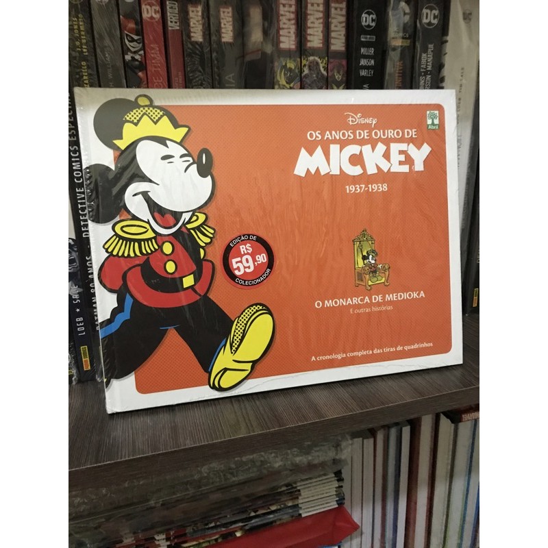 Os anos de ouro de Mickey - O monarca de Medioka | Shopee Brasil