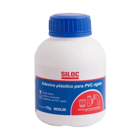 Cola Para PVC Rigido Siloc 175G | Shopee Brasil