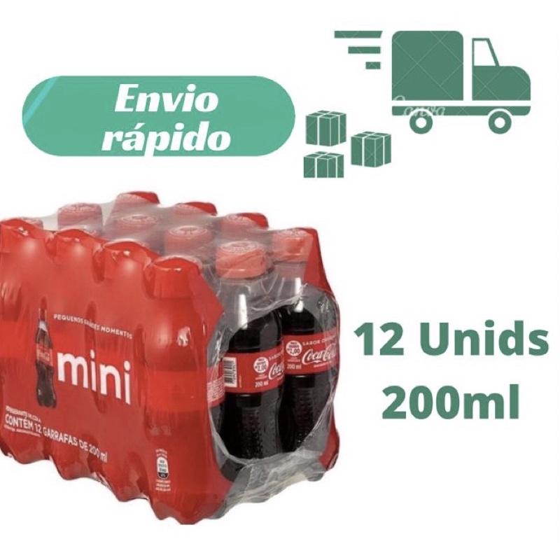 Kit 12 Coca Cola Pet 250ml Amarrado Pack | Shopee Brasil