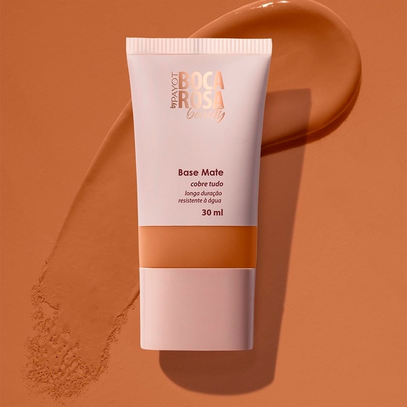 Kit Base Boca Rosa + Pó Solto Mármore e Corretivo **Escolher a cor do ...