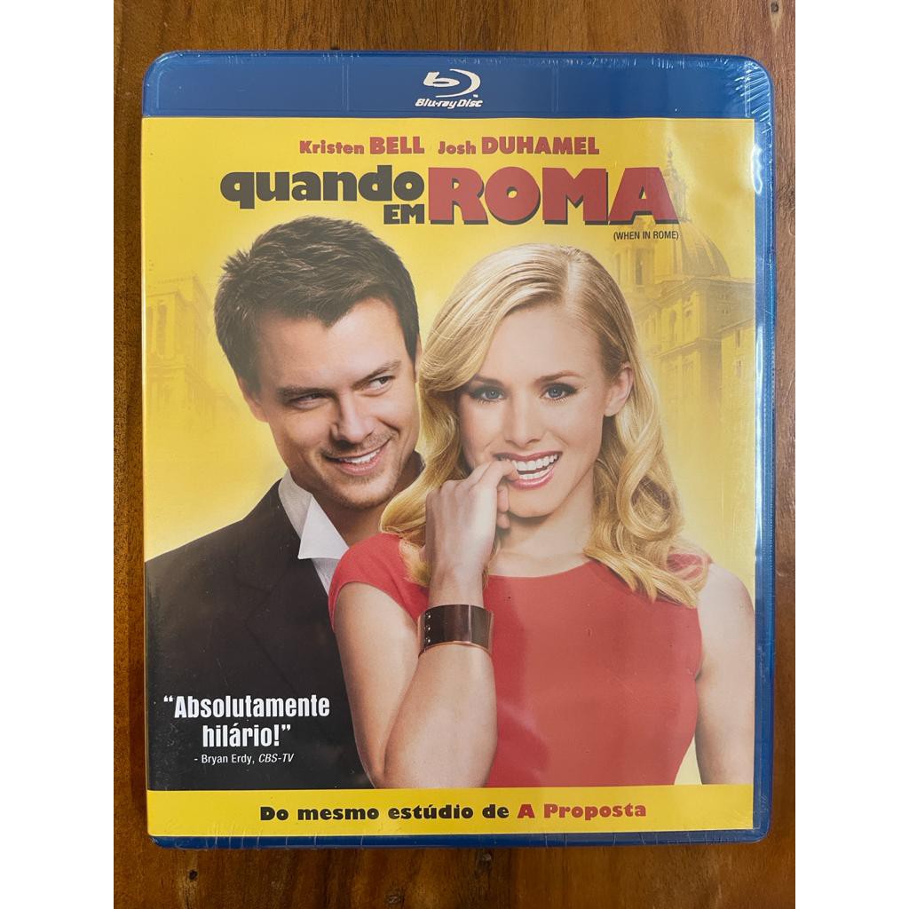 Blu-ray Quando em Roma - Kristen Bell - Lacrado | Shopee Brasil