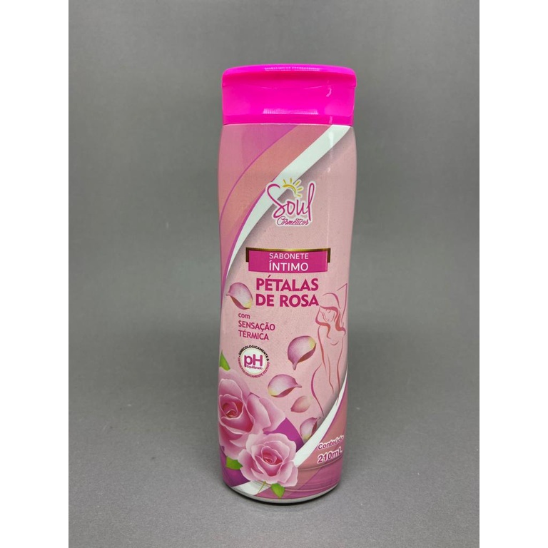 Sabonete Liquido Intimo Petala de Rosa Soul 210 ml | Shopee Brasil