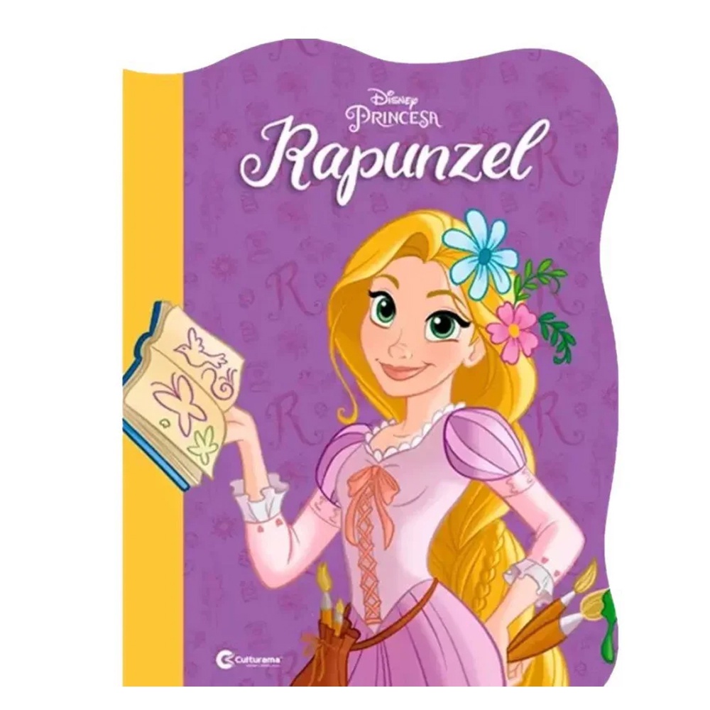 Livro ilustrado - Rapunzel - 1 unidade - Disney - Rizzo | Shopee Brasil