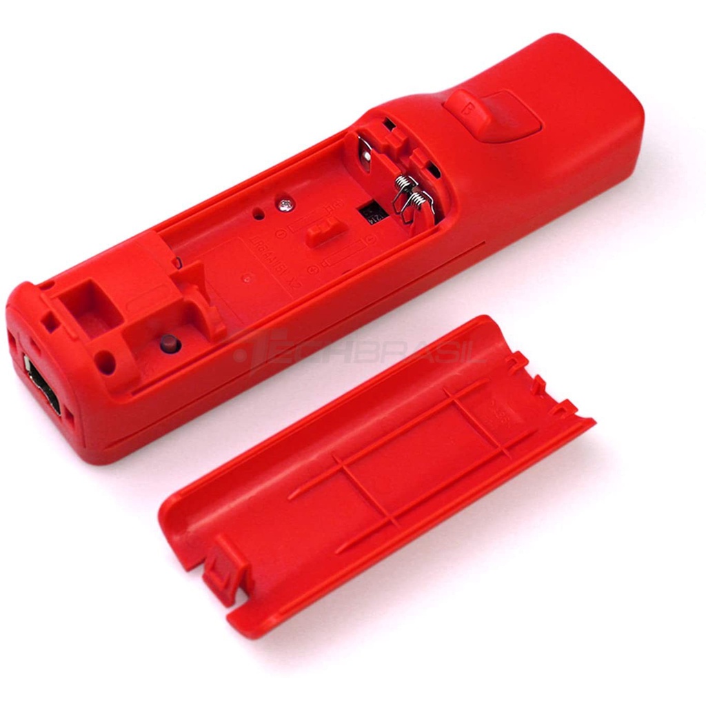Controle Wii Remote Motion Plus Nintendo Wii Vermelho Wii U Shopee Brasil