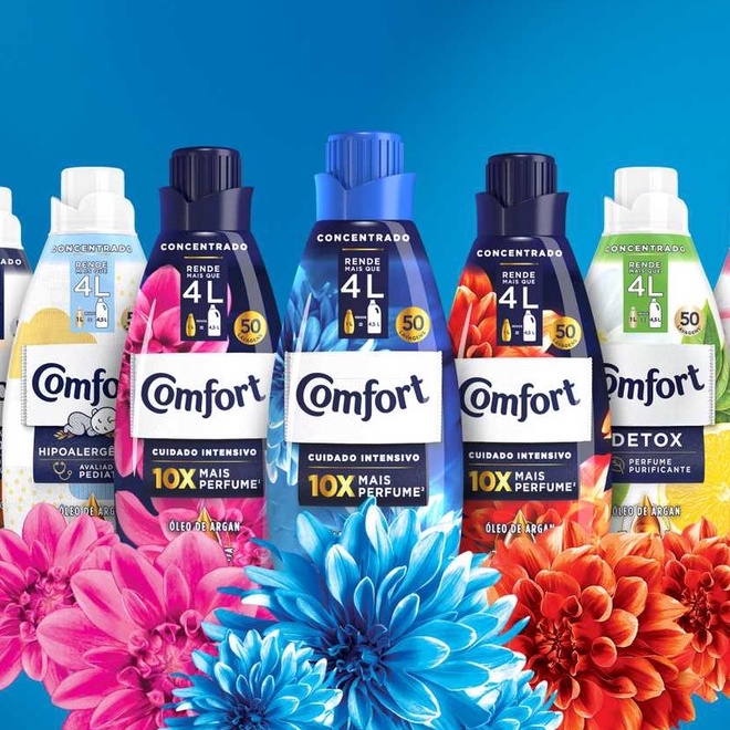 Comfort Amaciante Concentrado 500ml ou 1L - Variados - Escorrega o Preço