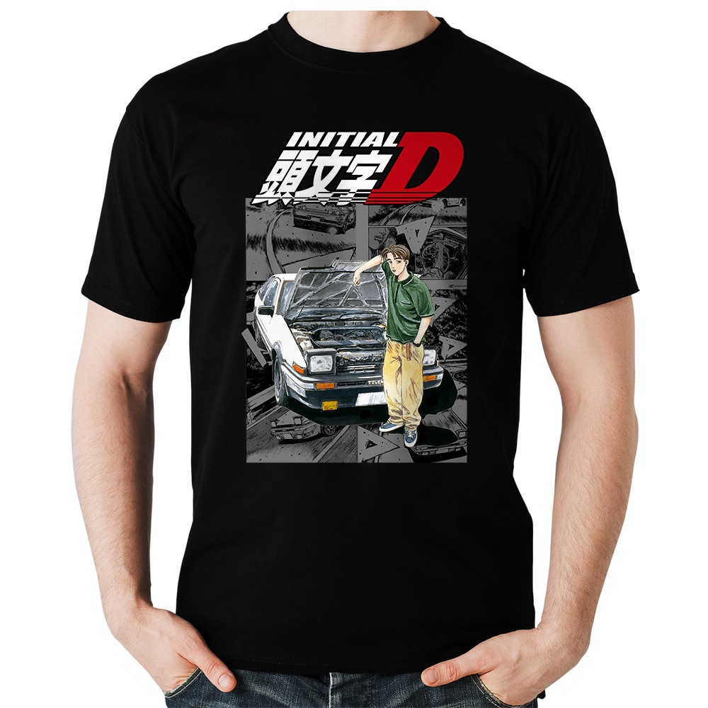 Camiseta Initial D | Shopee Brasil