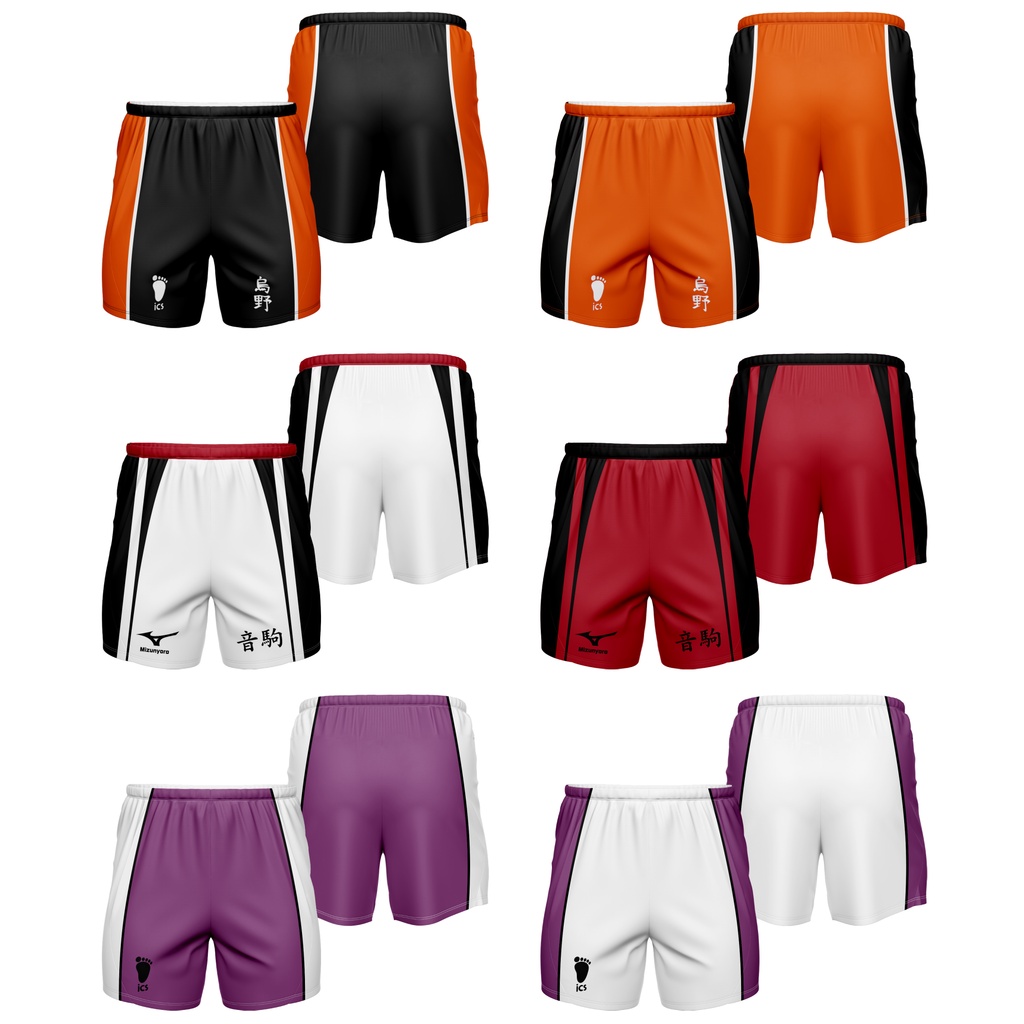 Short Masculino Uniforme Haikyuu Anime | Shopee Brasil