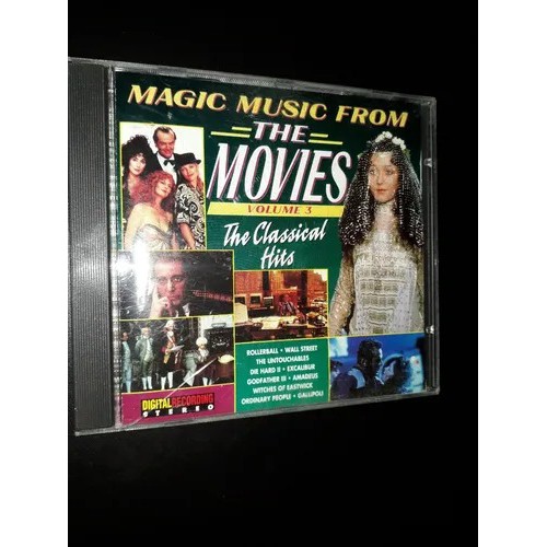 Cd The Movies Volume 3 - The Classical Hits ( 6492 ) | Shopee Brasil