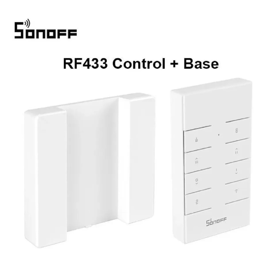 Controle Remoto com Base Para Sonoff Ifan03 433 Mhz Rf | Shopee Brasil
