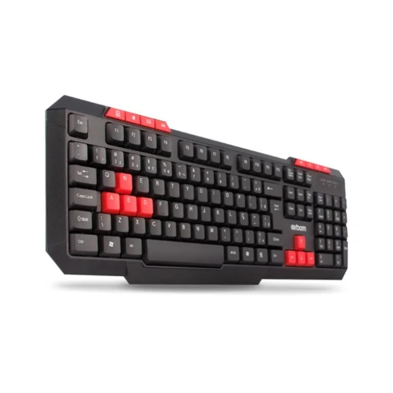KIT TECLADO MULTIMIDIA ABNT2 BK-G136M + MOUSE USB MS-10 | Shopee Brasil