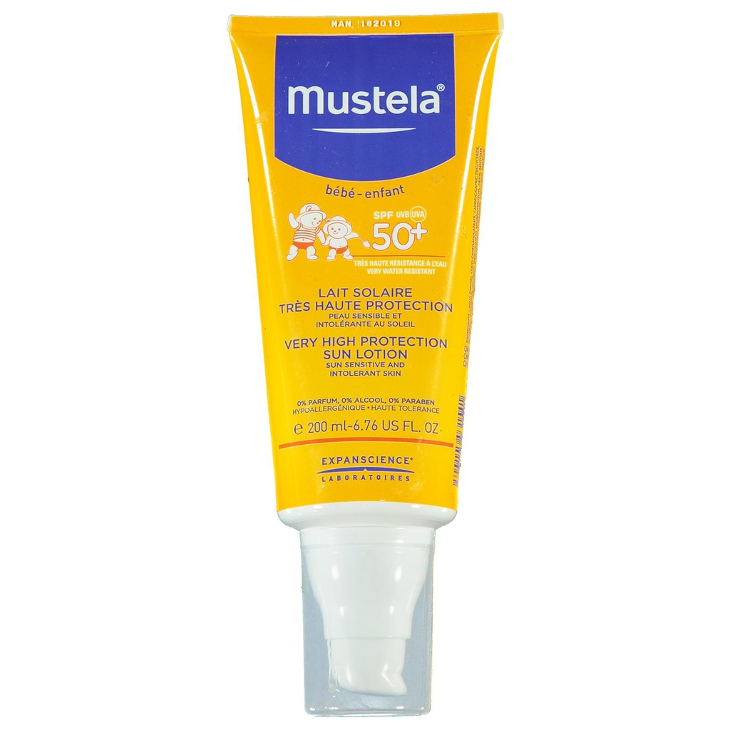 Protetor Solar Mustela - Protetor Solar Infantil Mustela Fps50+ - 200ml ...