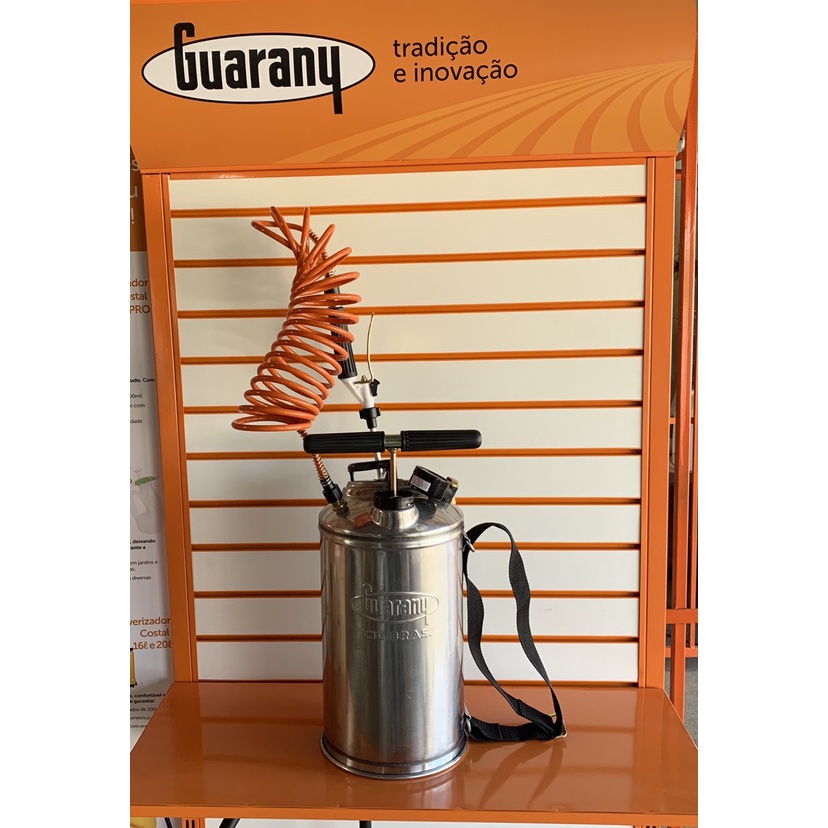 Pulverizador Inox 10 Lt Guarany | Shopee Brasil