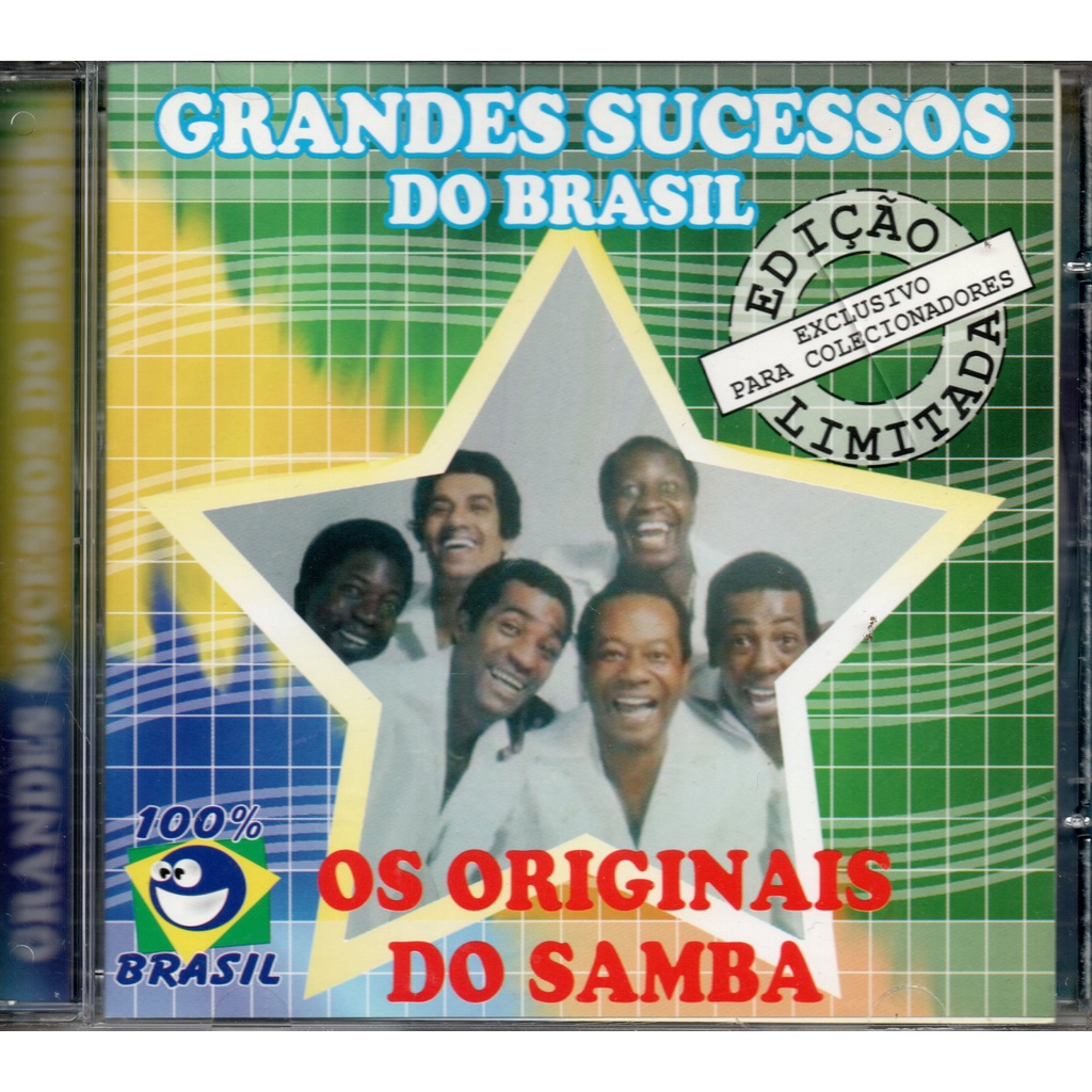 Cd Os Originais Do Samba - Grandes Sucessos Do Brasil | Shopee Brasil