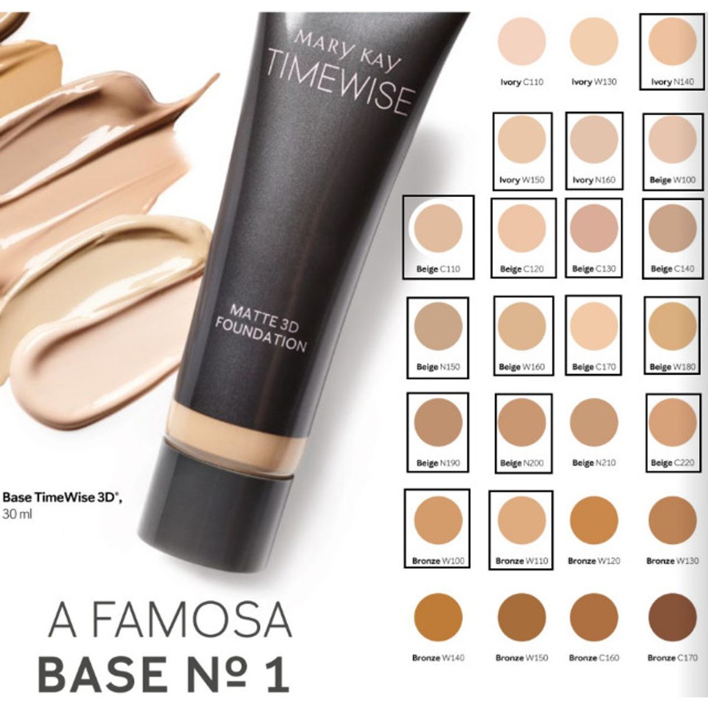 Base Mary Kay TimeWise 3D | Shopee Brasil
