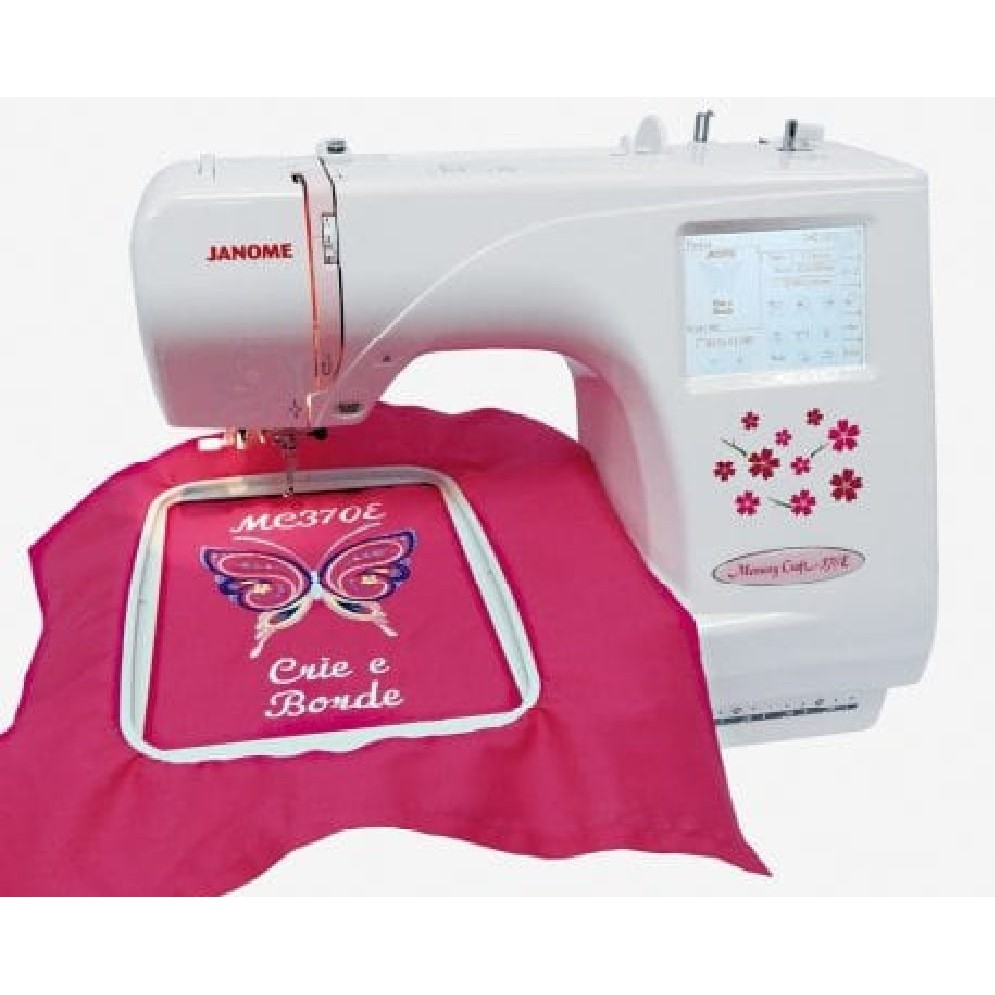 maquina de bordar janome 370e | Shopee Brasil