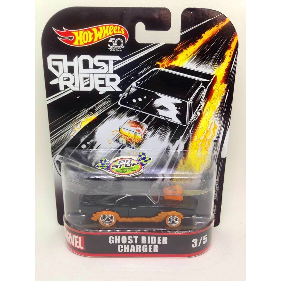 HOT WHEELS - GHOST RIDER CHARGER - MOTOQUEIRO FANTASMA - RETRO | Shopee ...