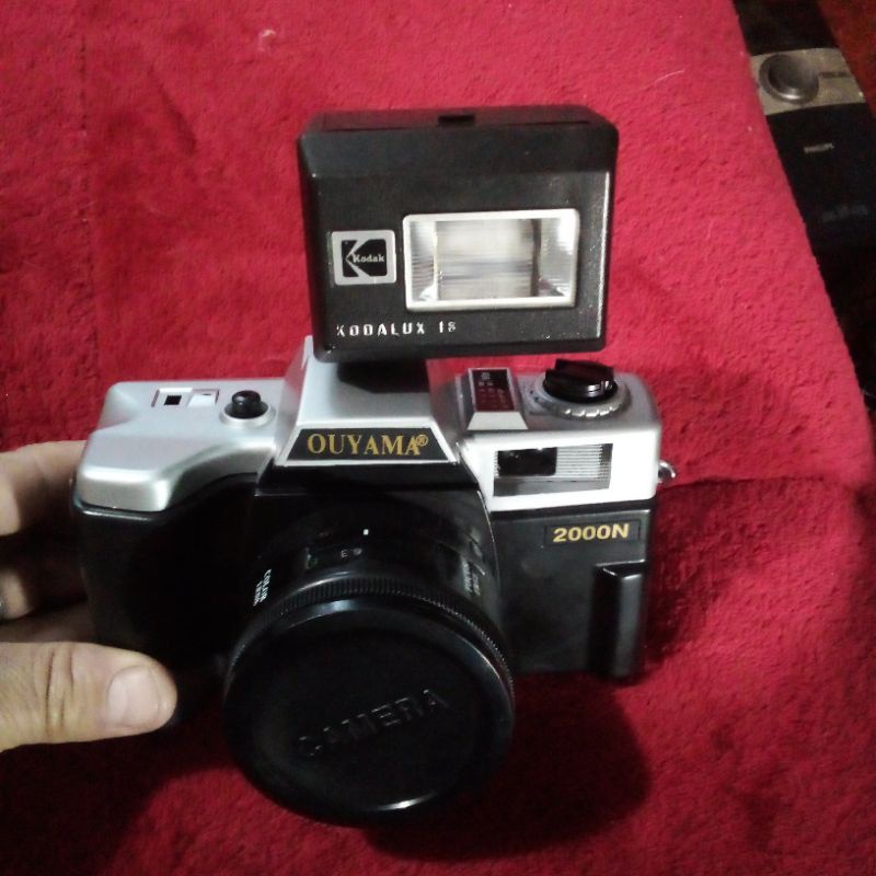camera fotográfica ouyama 2000n made in japan com flash | Shopee Brasil