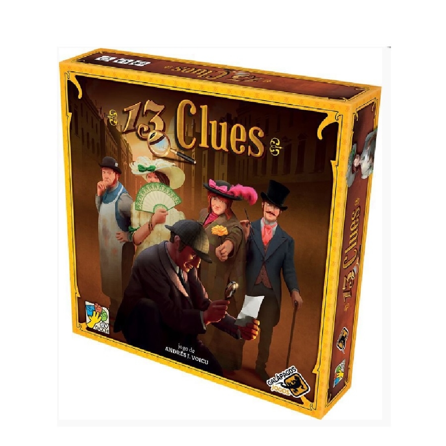 13 Clues - Jogo de Tabuleiro - Original - Galapagos | Shopee Brasil