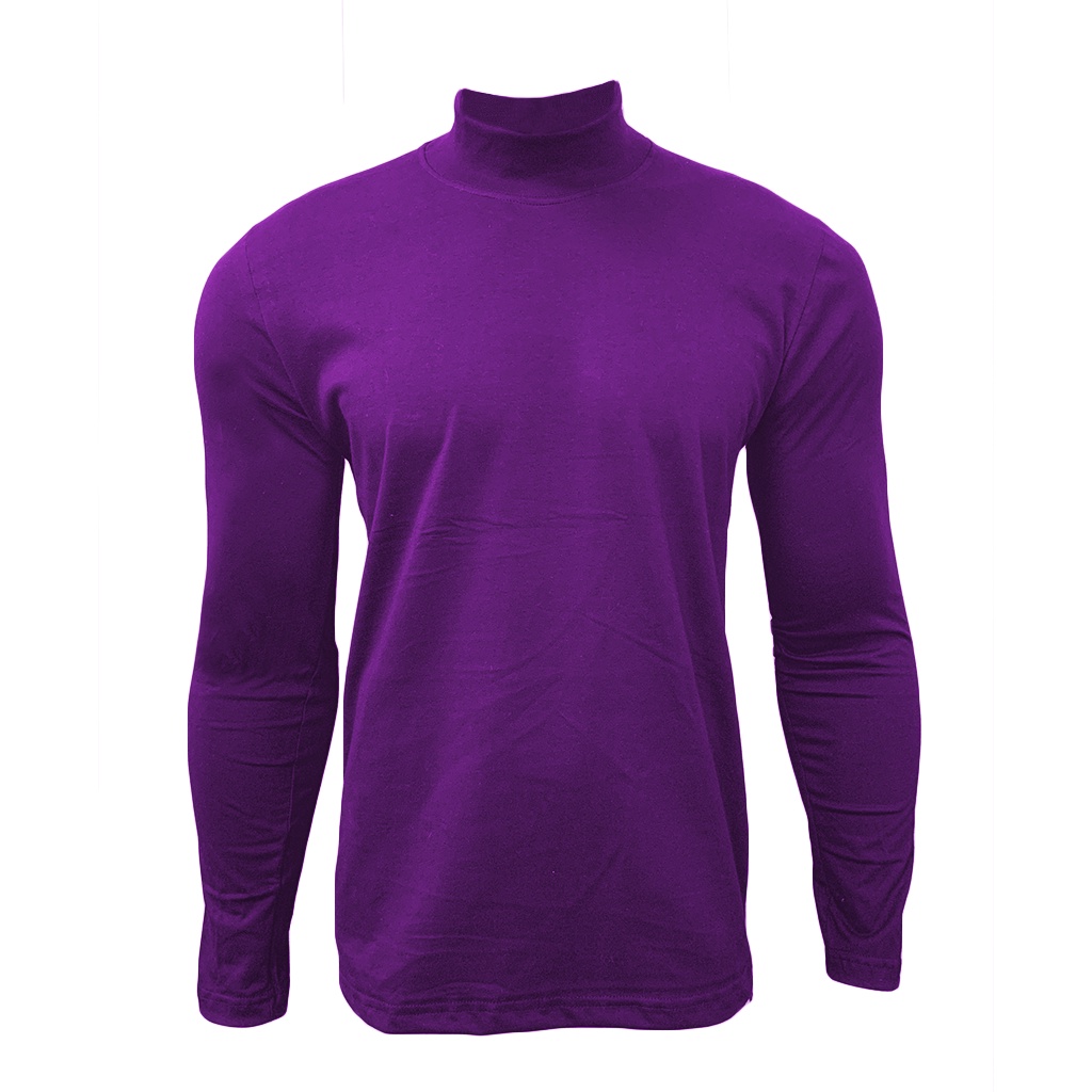 Camiseta Gola Alta M/L Stecchi Roxo | Shopee Brasil Camiseta Gola Alta M/L Stecchi Roxo | Shopee Brasil