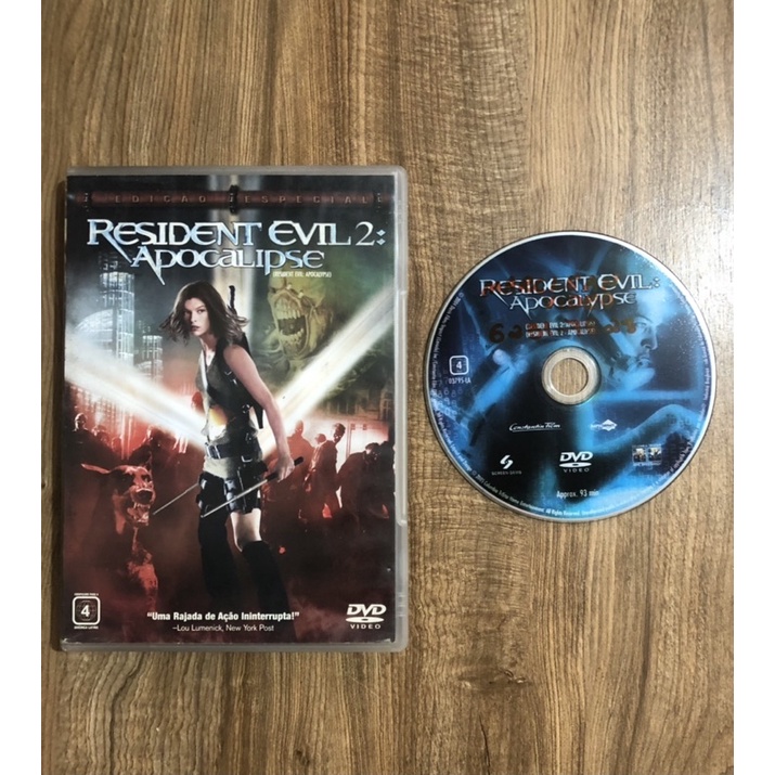 dvd resident evil 2 apocalipse | Shopee Brasil
