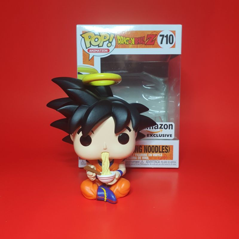 Funko Pop - Goku Eating Noodles 710 Amazon Exclusive (Dragonball Z ...