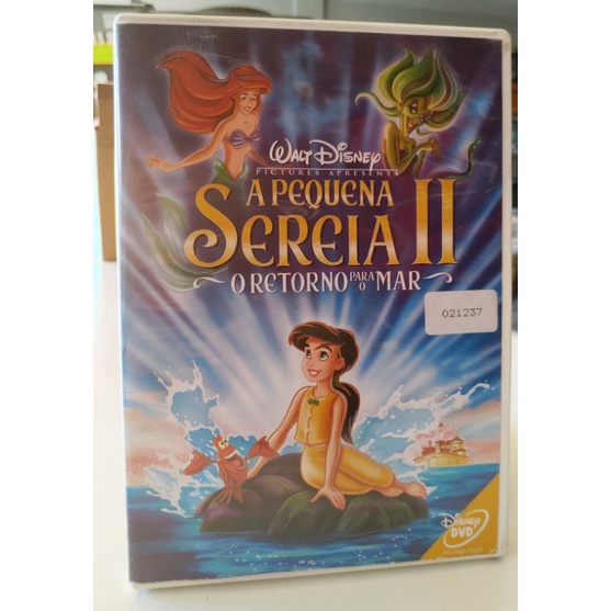DVD A Pequena Sereia 2 (Original) | Shopee Brasil