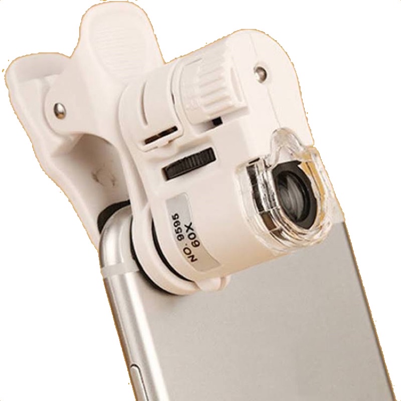 Microscópio, Lupa Portátil zoom 60X | Shopee Brasil