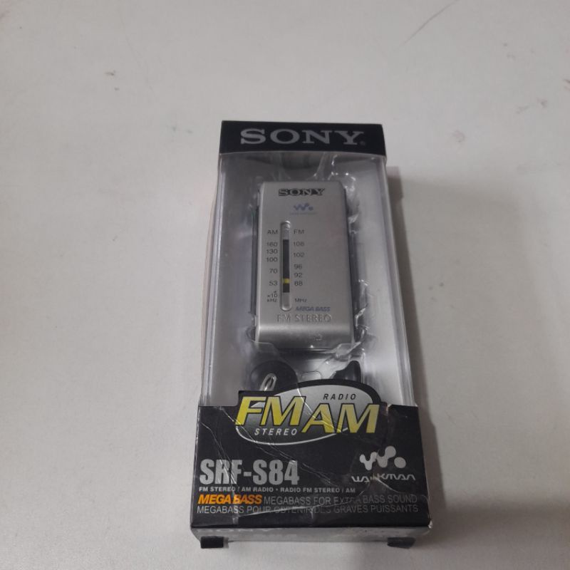 Walkman Sony SRF-S84 Nunca usado! AM FM | Shopee Brasil