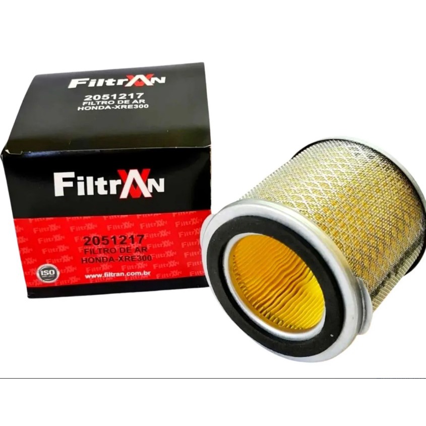 Filtro de ar XRE 300/CB 300 Filtran | Shopee Brasil