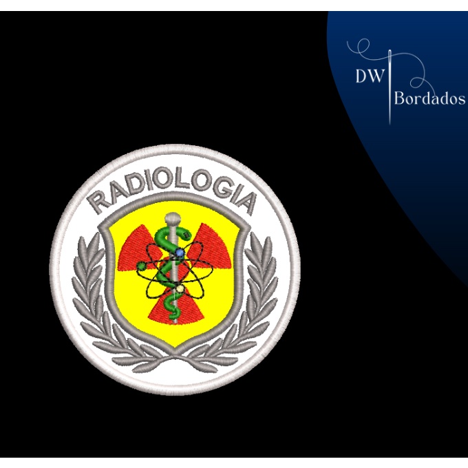 Patch Bordado Termocolante - Radiologia Ramos | Shopee Brasil