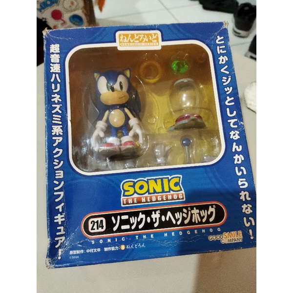 Nendoroid 214 Sonic Sonic The Hedgehog | Shopee Brasil