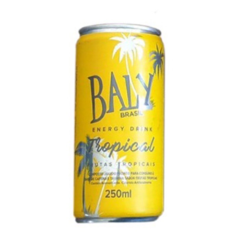 Energético sabores Baly sabor tropical 250 ml saboroso novo energy ...