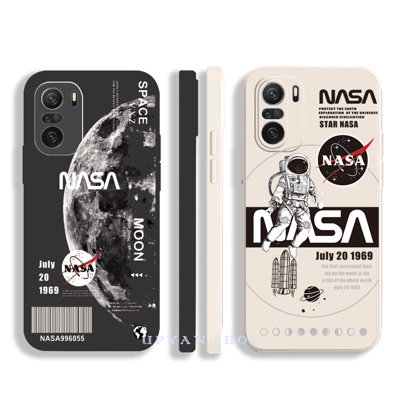 NASA Capa Para Xiaomi POCO X3 Pro NFC GT C3 F3 M2 M3 M4 X4 5G C31 Redmi ...