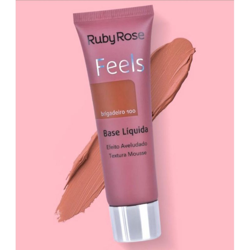 Base da linha Feels da Ruby Rose 29ml | Shopee Brasil