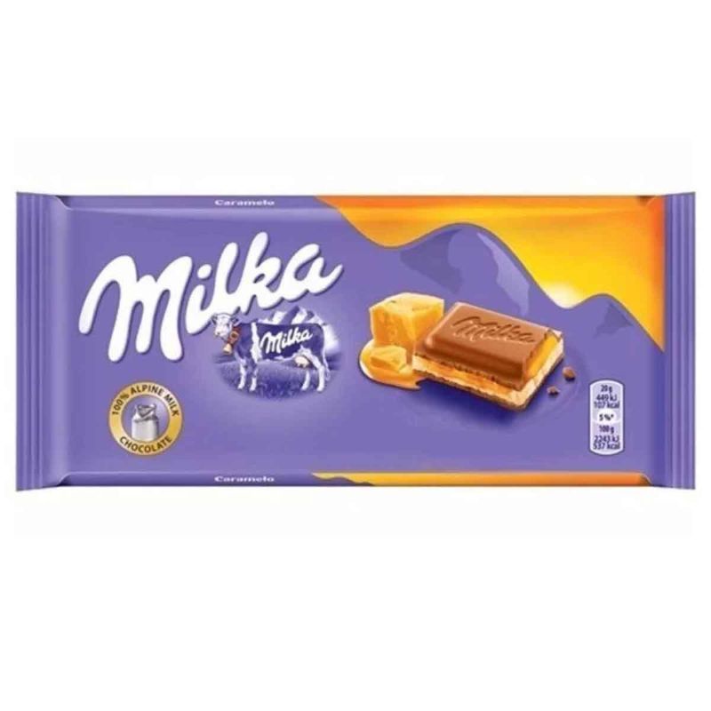 MILKA CARAMEL-CREME 100G | Shopee Brasil