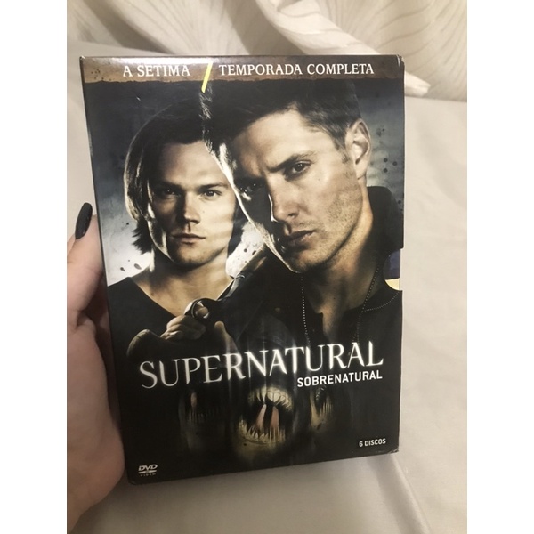 DVD Supernatural 7 temporada Original com Luva | Shopee Brasil
