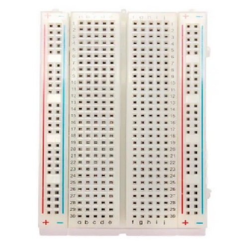 Mini Protoboard (placa De Ensaio) 400 Pontos Furos - Para pequenos ...