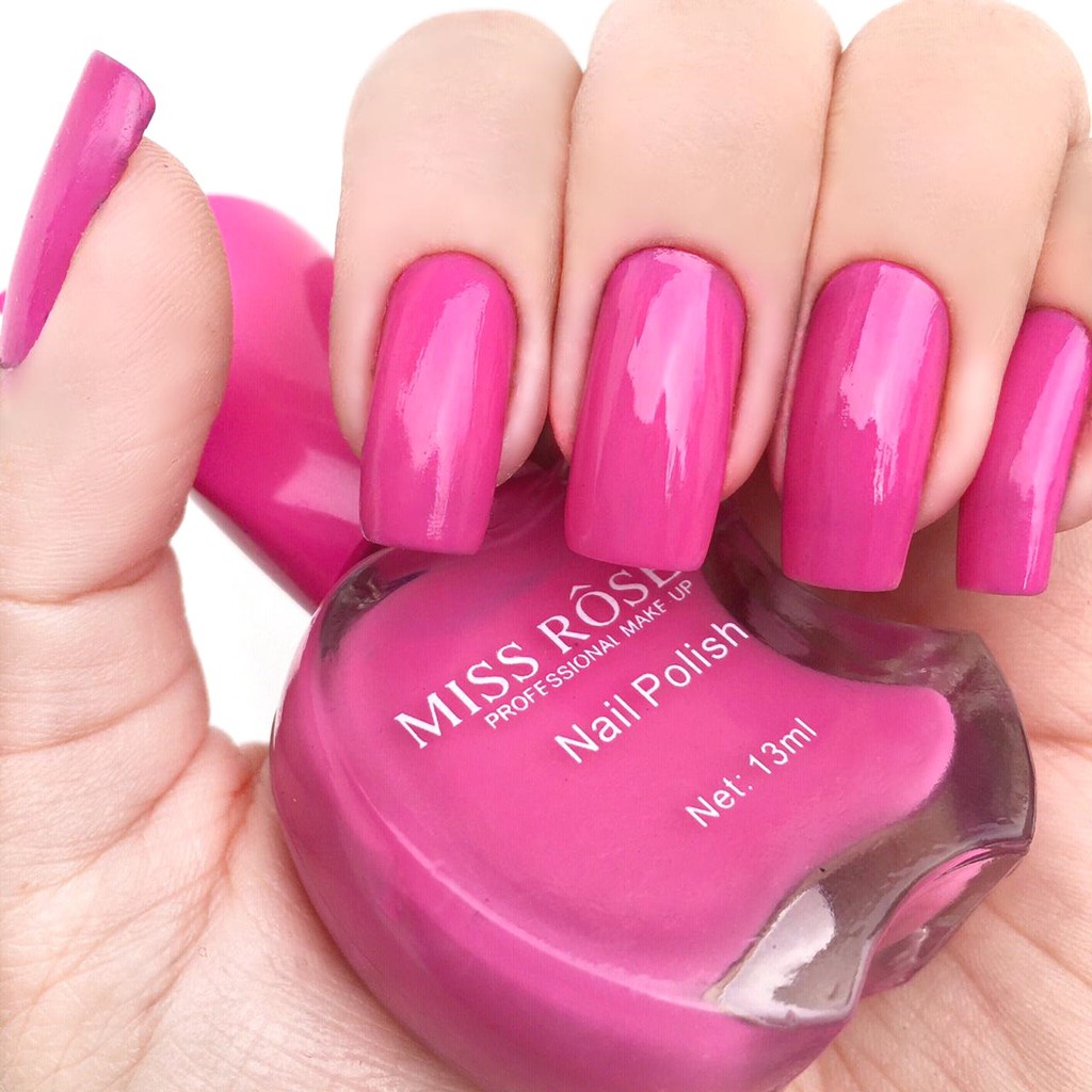 MISS ROSE - Esmalte Cremoso - Cor A009 - 12ml | Shopee Brasil