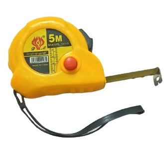 Trena de medir 5 metros com trava e alça | Shopee Brasil