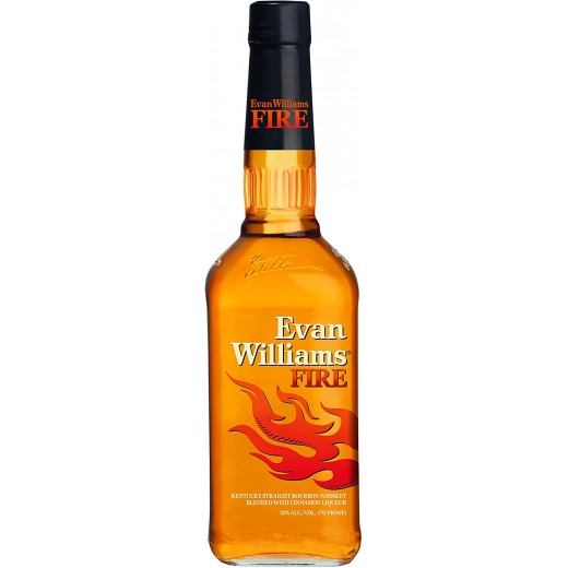 Whisky Evan Williams Fire (700ml) | Shopee Brasil