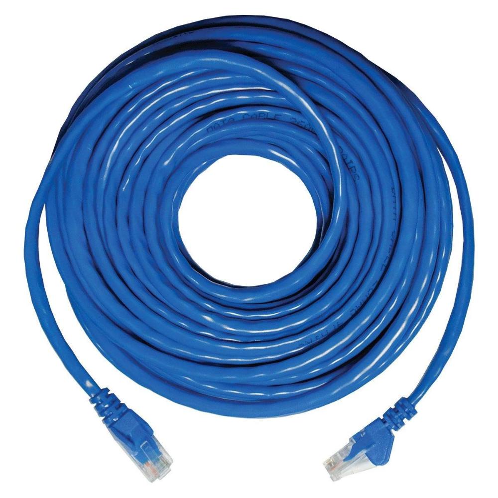 Cabo de Rede Ethernet Lan Rj45 Cat 5 Utp Azul - 20 Metros | Shopee Brasil