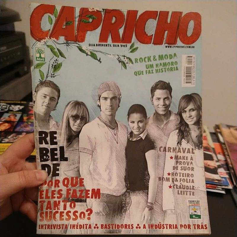 Revista Capricho RBD | Shopee Brasil