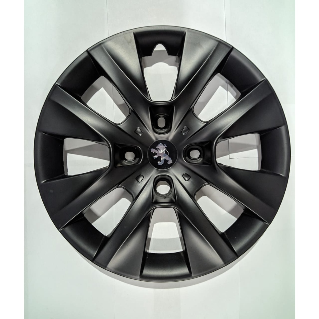Jogo De Calota Peugeot 206/207/208 Aro 14 Preto Fosco Cod 410 | Shopee Brasil