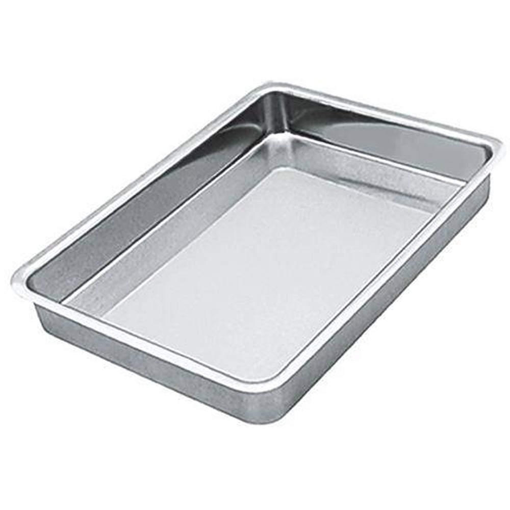 Kit 10 Assadeira Forma de Bolo Retangular Com Borda Alta Nº 3 em ...