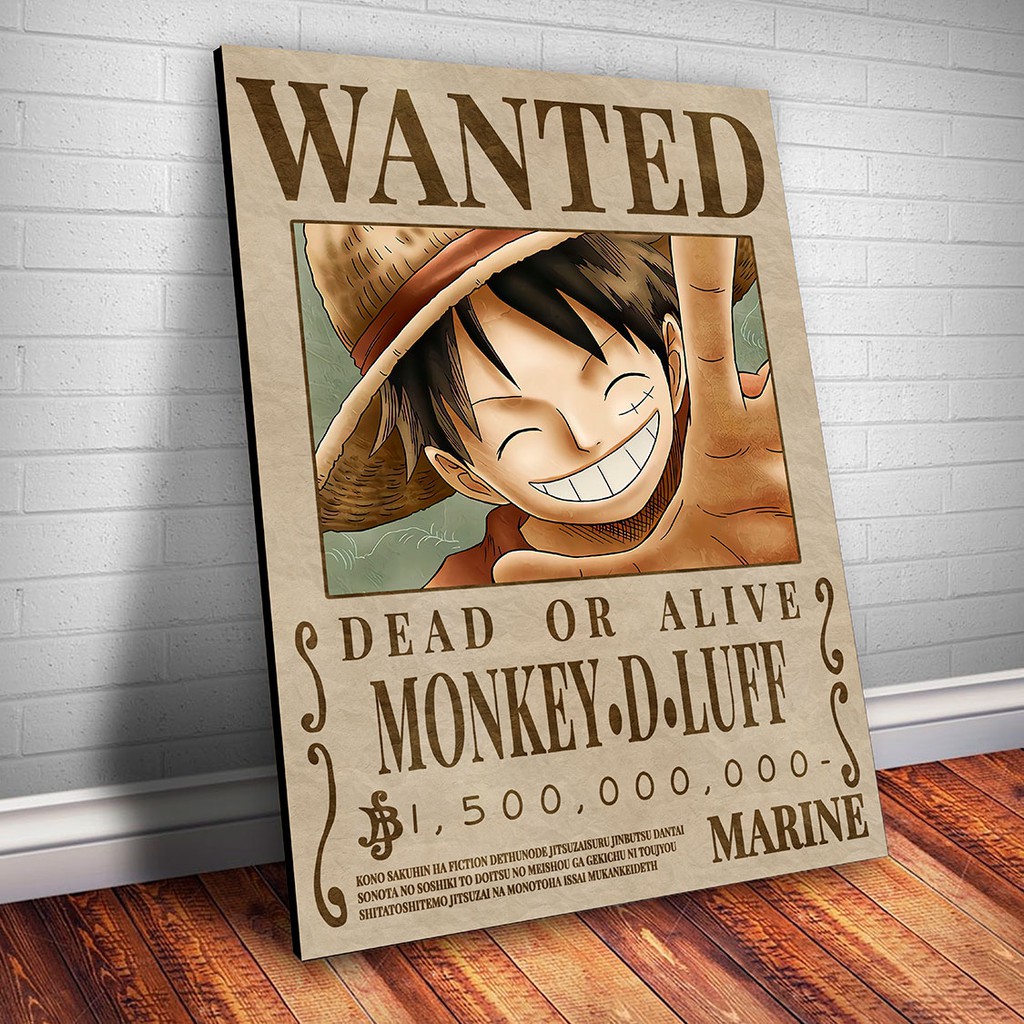 Placa Decorativa - One Piece #A334 | Shopee Brasil