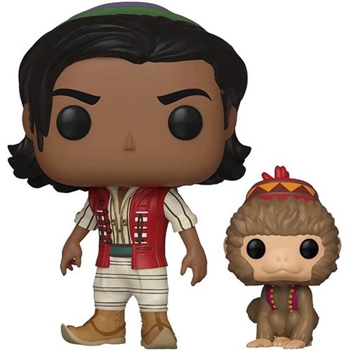 Funko Pop Aladdin of Agrabah with Apu #538 - Aladdin - Disney | Shopee ...